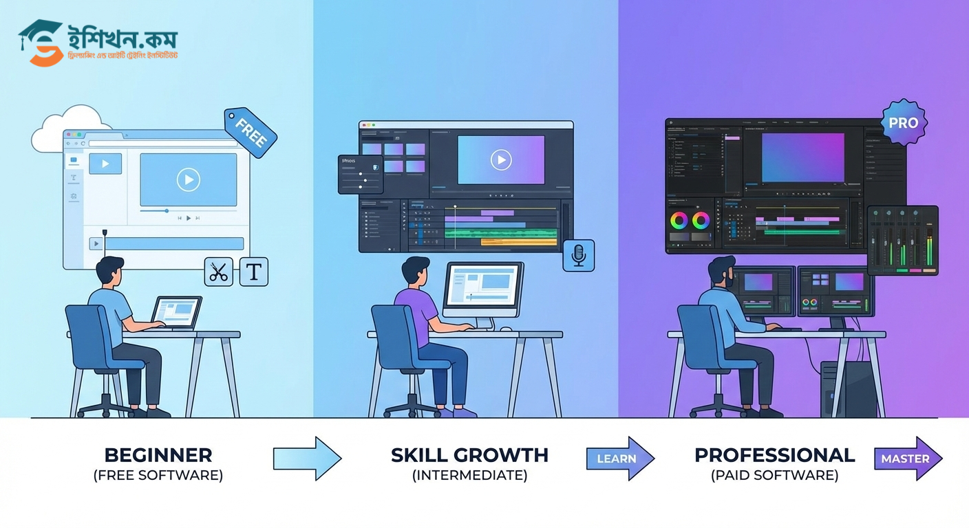 Video Editing Free vs Paid Software Pros and Cons for Beginners